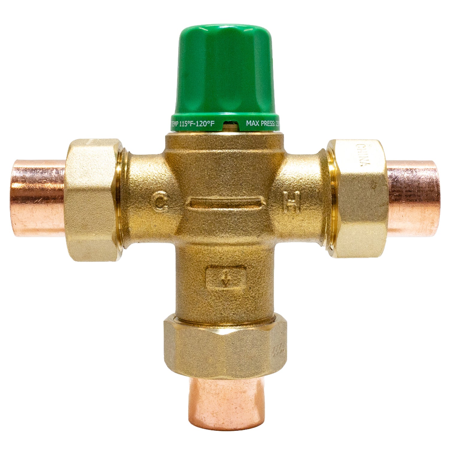 Taco Domestic Hot Water Lead-Free Mixing Valves With 3/4" Sweat ...